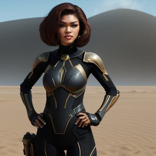 Zendaya stars in two of the nominated films - Challengers and Dune: Part Two