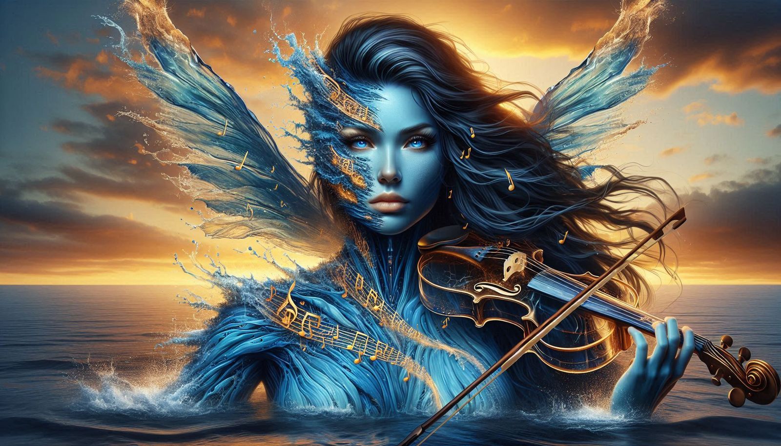 The Hawaiian Sea Fairy 22 - AI Generated Artwork - NightCafe Creator