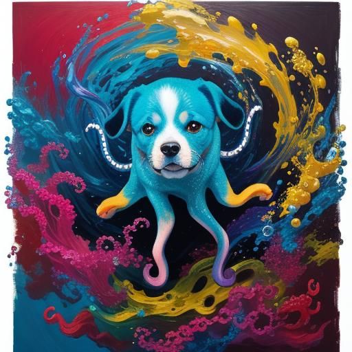 Octodog - AI Generated Artwork - NightCafe Creator