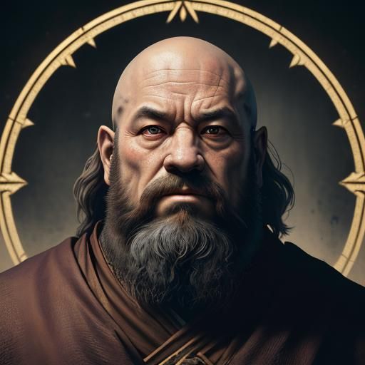 Grizzled Dwarf Monk - AI Generated Artwork - NightCafe Creator