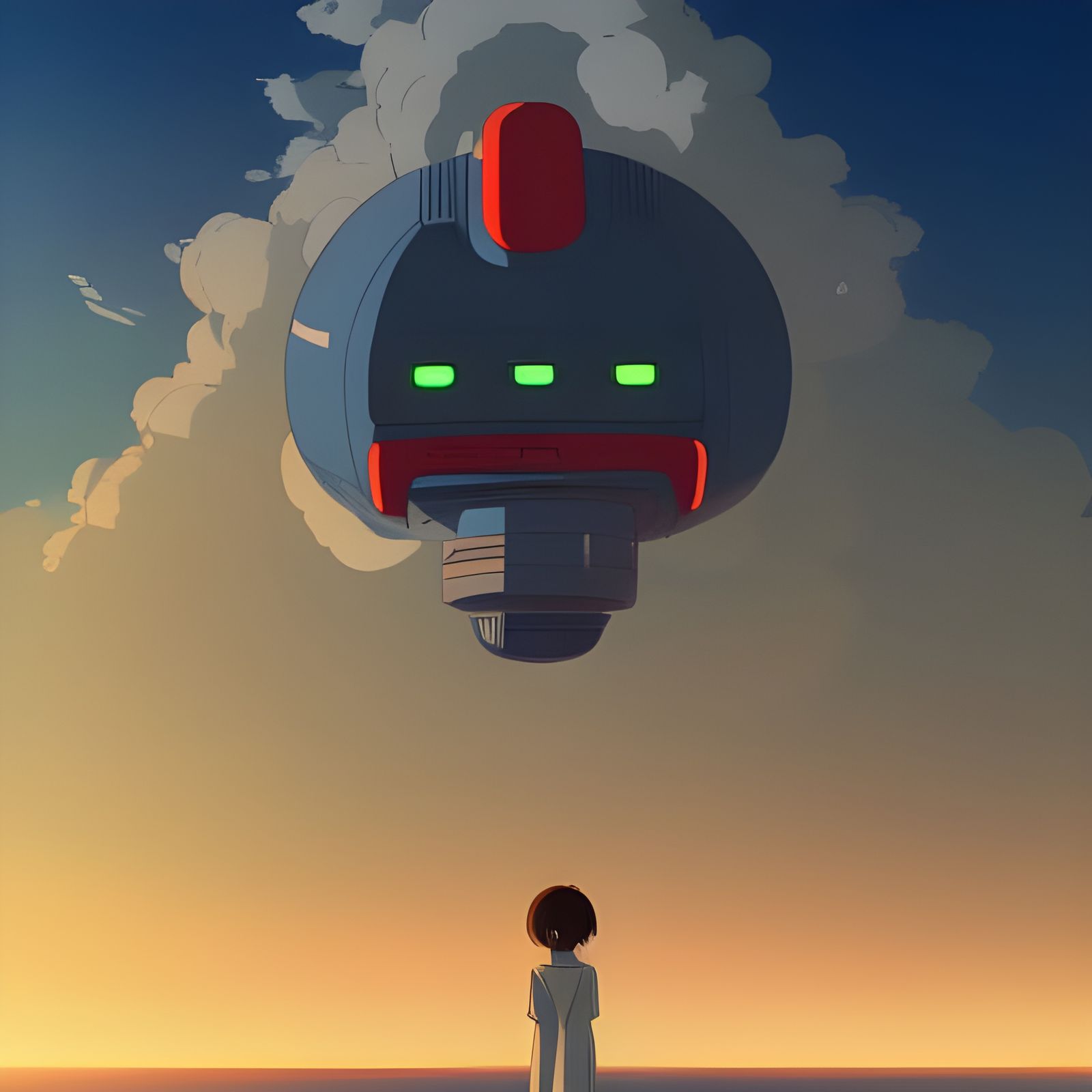 The First Contact - AI Generated Artwork - NightCafe Creator