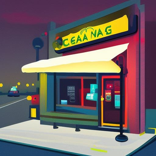 Night cafe - AI Generated Artwork - NightCafe Creator