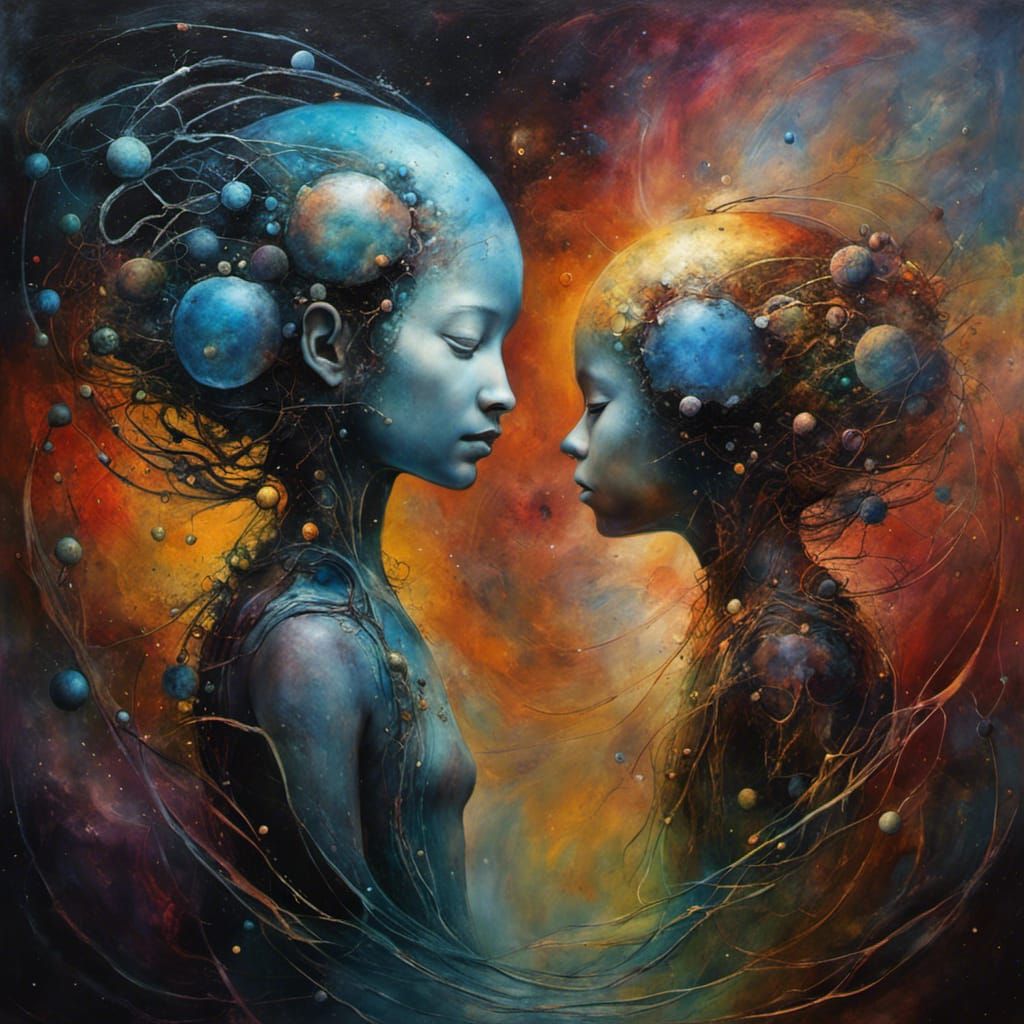 Interdimensional Evolution - AI Generated Artwork - NightCafe Creator