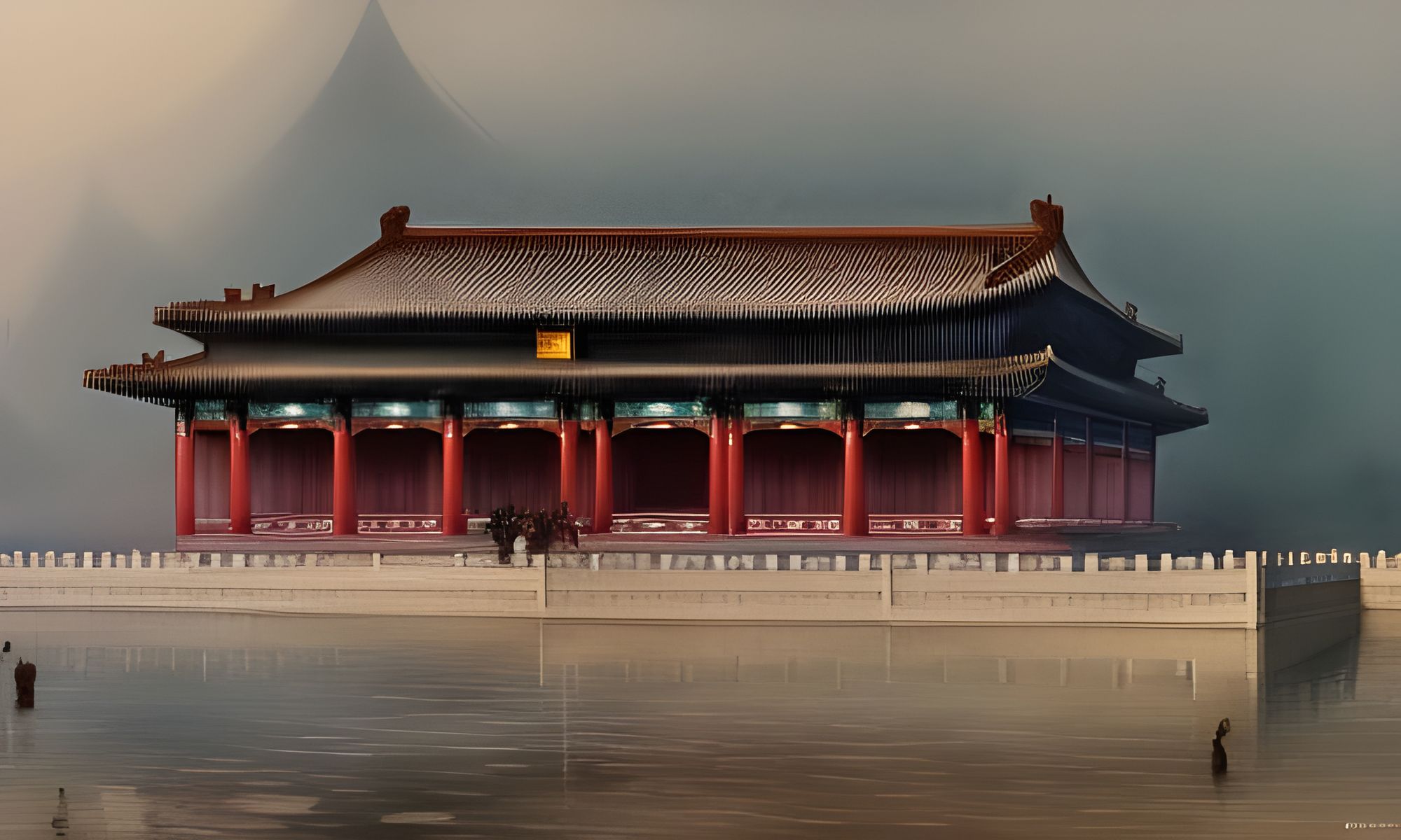 The Forbidden Temple Beijing China : r/nightcafe