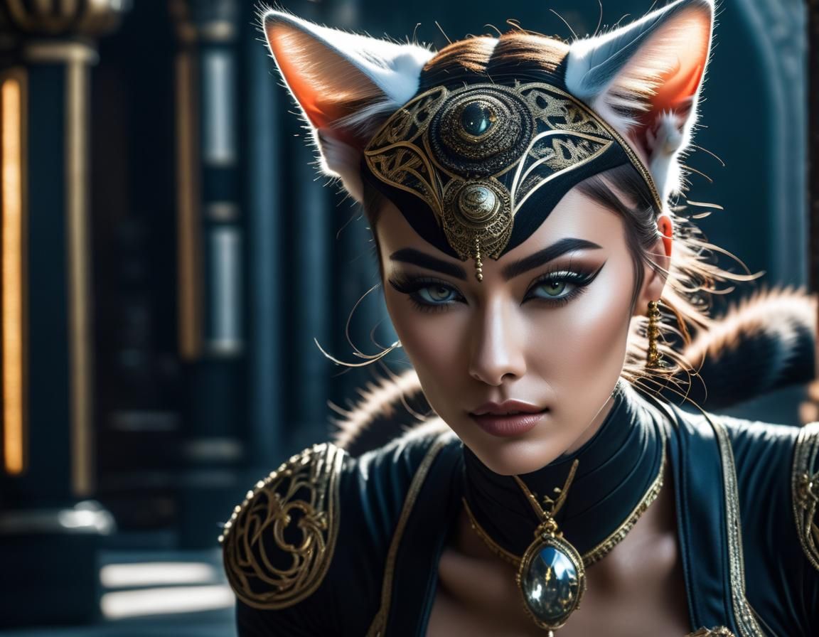 cat-humanoid - AI Generated Artwork - NightCafe Creator