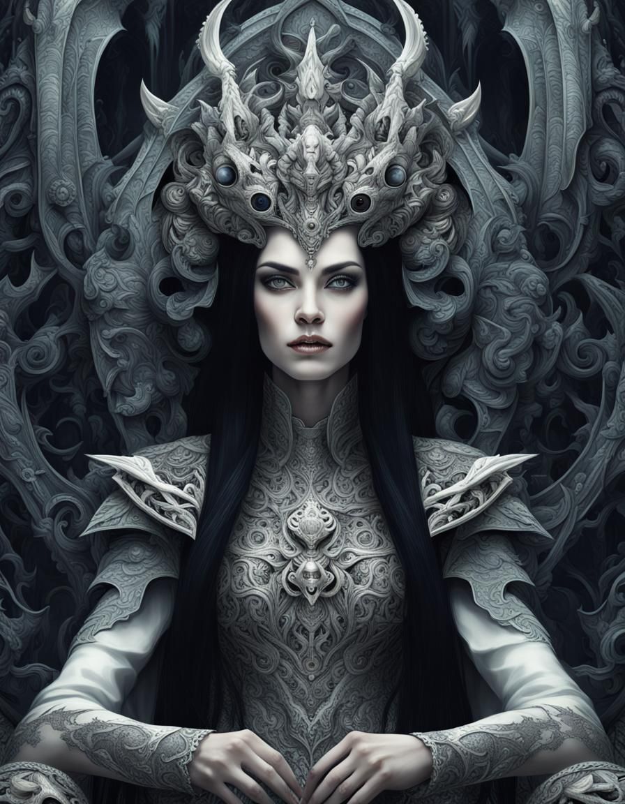 Dark Goddess - AI Generated Artwork - NightCafe Creator