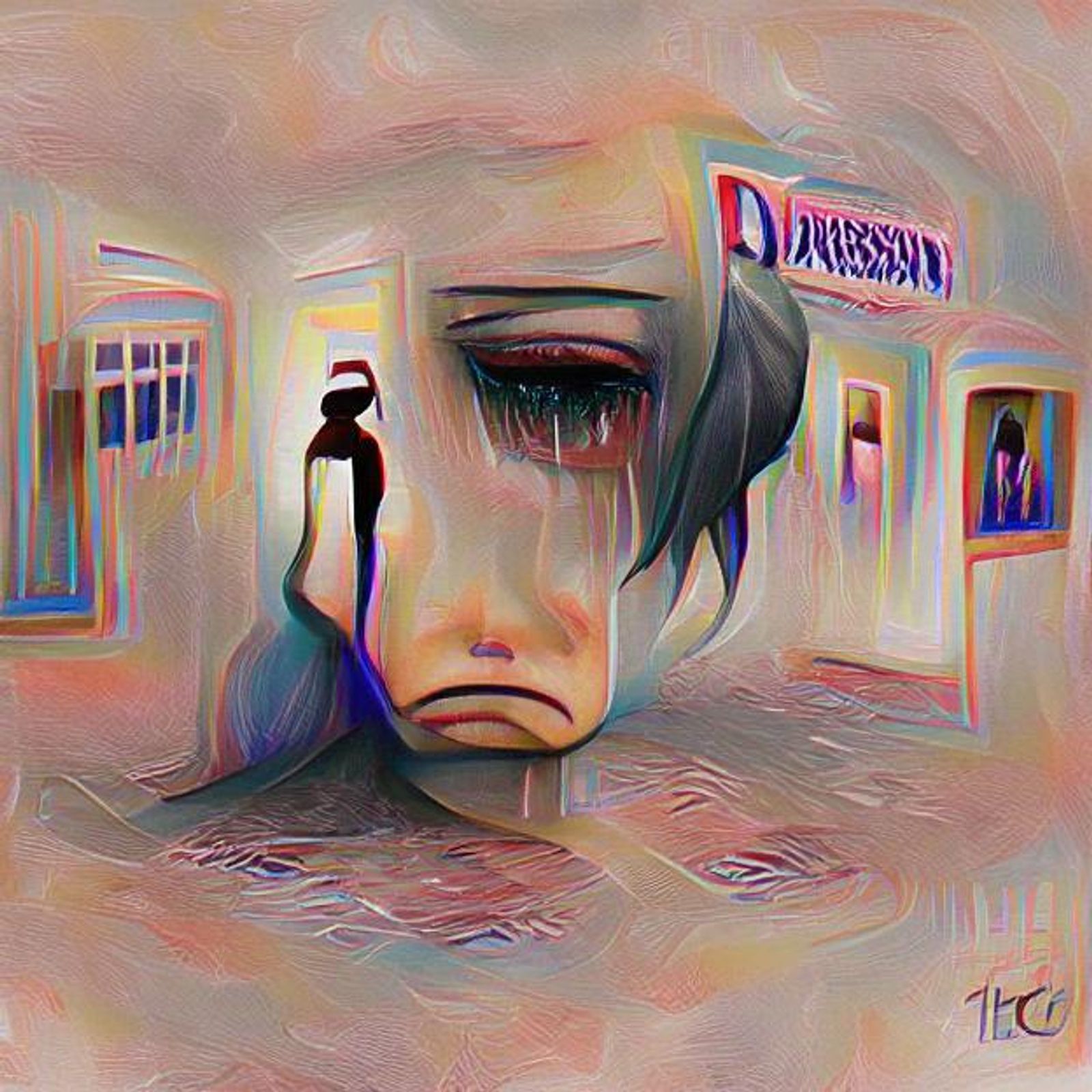 Depression - AI Generated Artwork - NightCafe Creator