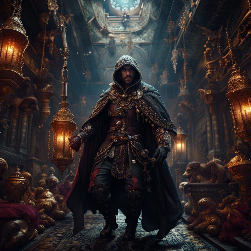 A Master Thief Rogue - AI Generated Artwork - NightCafe Creator