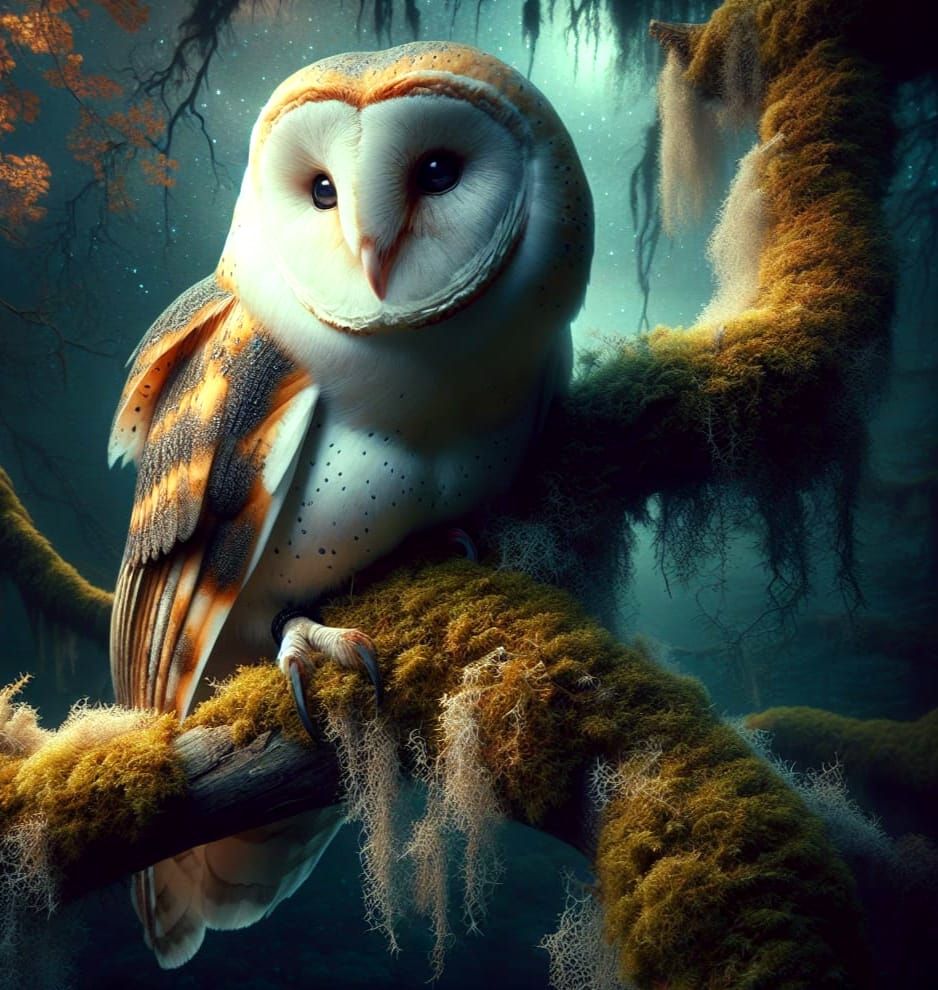 Athena, Mississippi Wildlife Rehabilitation Barn Owl