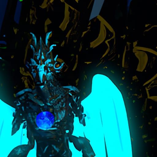 Alien Human Fallen Angel Hybrid - AI Generated Artwork - NightCafe Creator