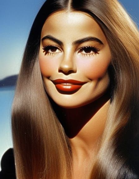 Sofia Vergara by Salvador Dali - AI Generated Artwork - NightCafe Creator