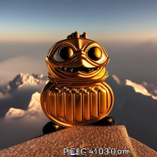 The lost treasure of the gold pepe - AI Generated Artwork - NightCafe ...