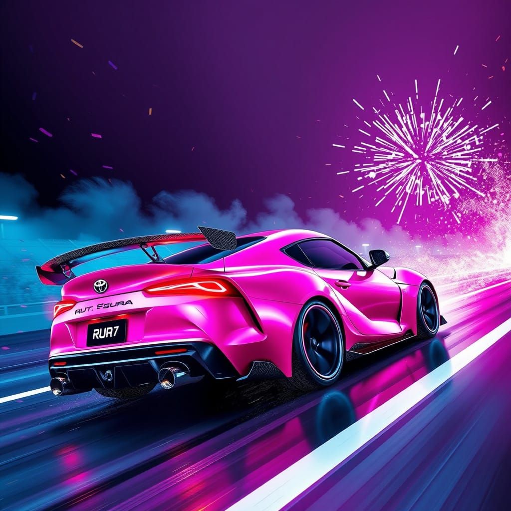 Hot Supra Winning Race - Hot Supra Winning Race