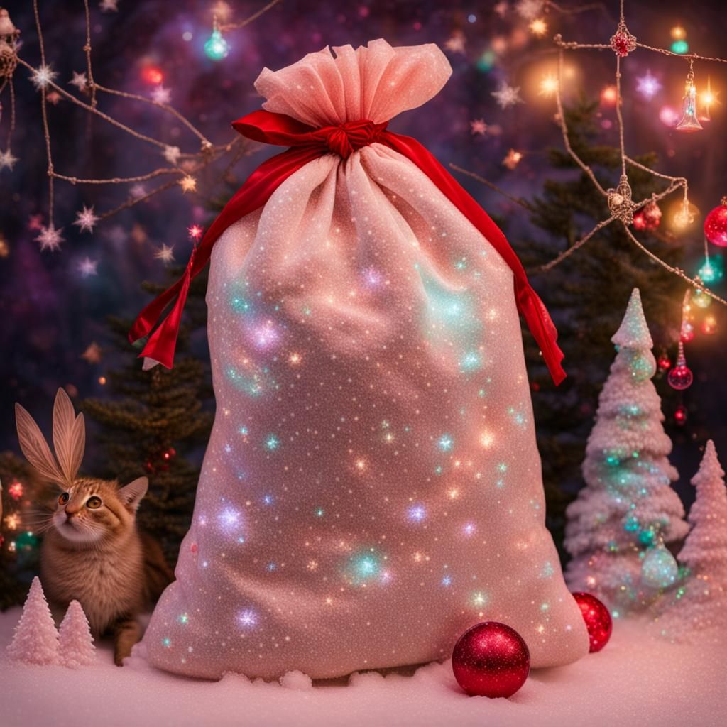 Santa's bag - AI Generated Artwork - NightCafe Creator