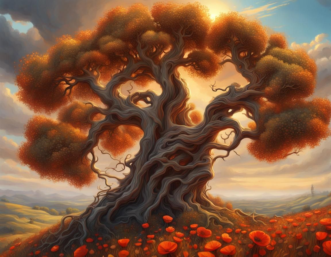 Large Old Tree - AI Generated Artwork - NightCafe Creator