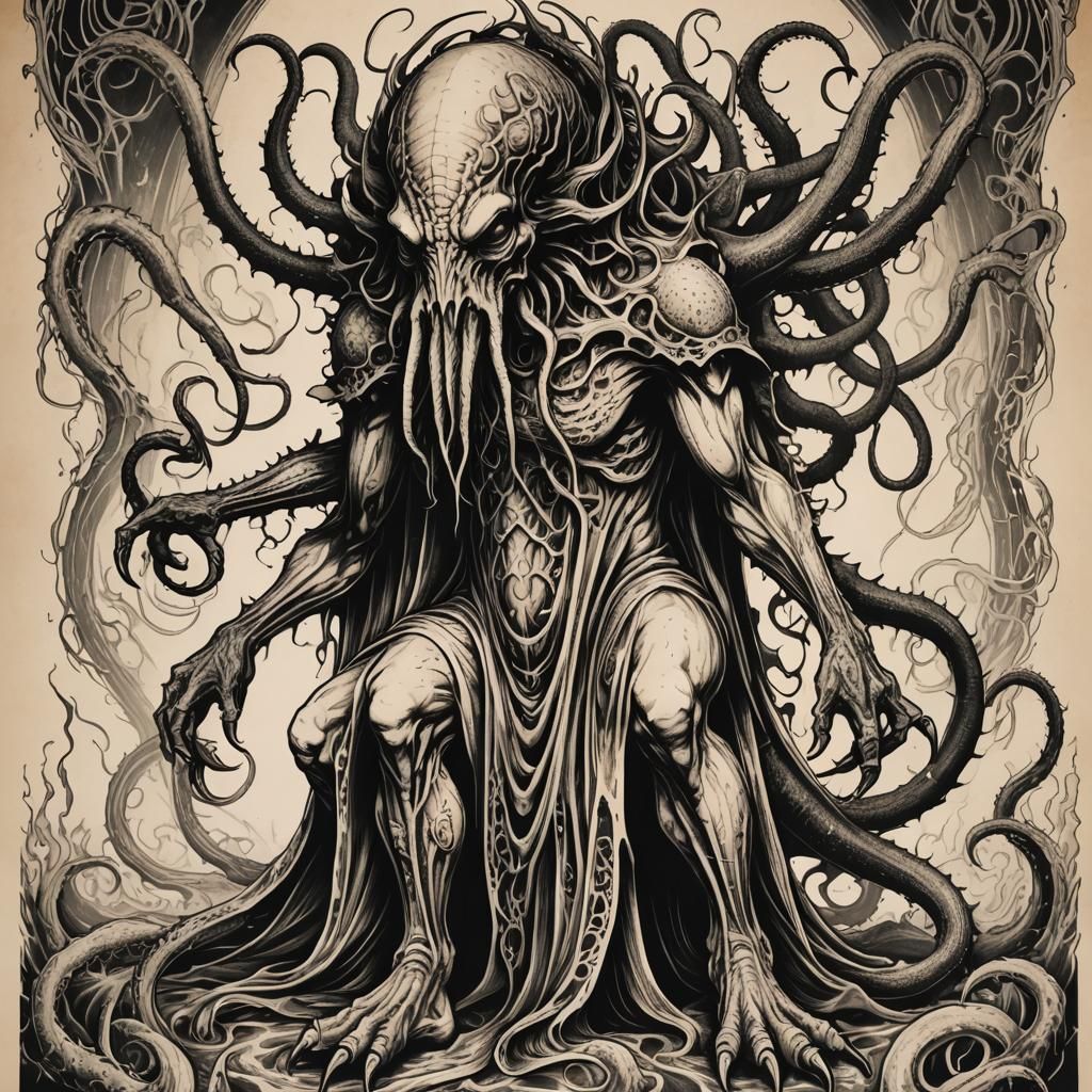 CHTHULU - AI Generated Artwork - NightCafe Creator