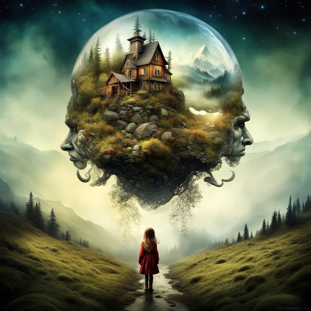 Dreaming of Home with Mom & Dad - AI Generated Artwork - NightCafe Creator