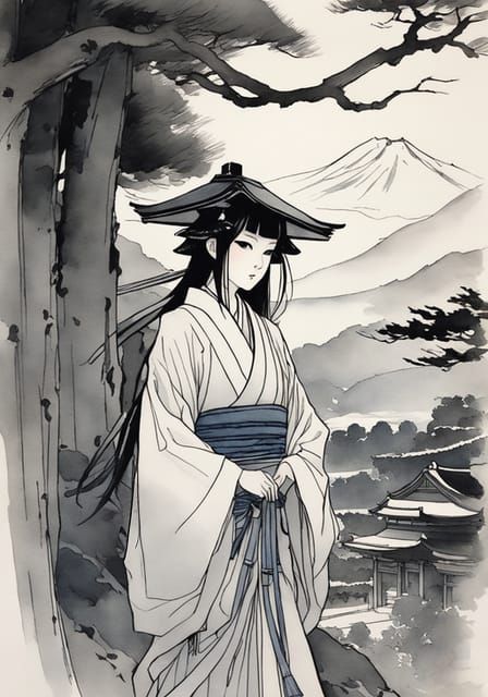 Japanese Shinto demon - AI Generated Artwork - NightCafe Creator