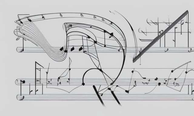 3D music; Graphic score, by composer "Cathy Berberian", "John Cage ...