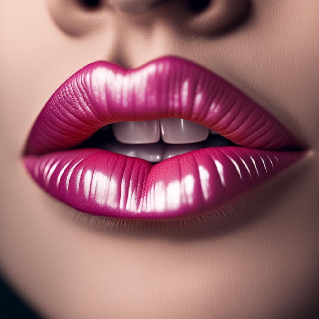 Beautiful lips - AI Generated Artwork - NightCafe Creator