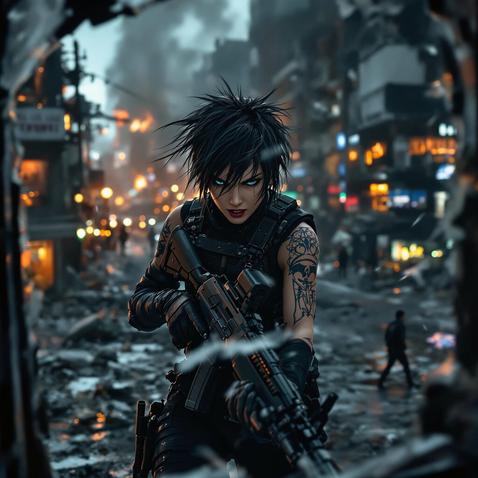 Cyberpunk 2020 :Arasaka Plaza riots