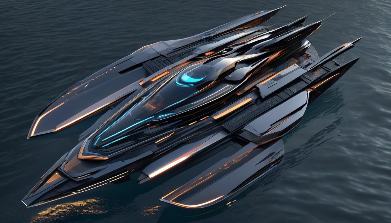 Luxury Boat - AI Generated Artwork - NightCafe Creator