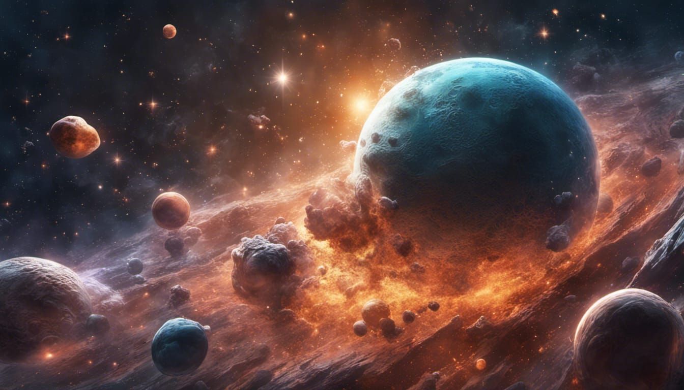 Outer Space - AI Generated Artwork - NightCafe Creator