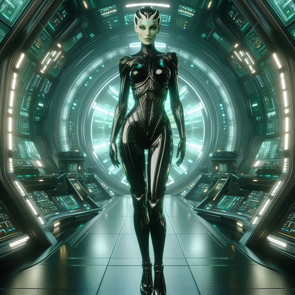 The New Borg Queen 12 - AI Generated Artwork - NightCafe Creator