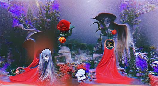 A tale of the elven ghost in the moonless night - AI Generated Artwork ...