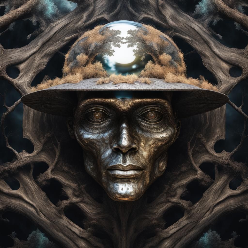 Textural Alien Entity - AI Generated Artwork - NightCafe Creator