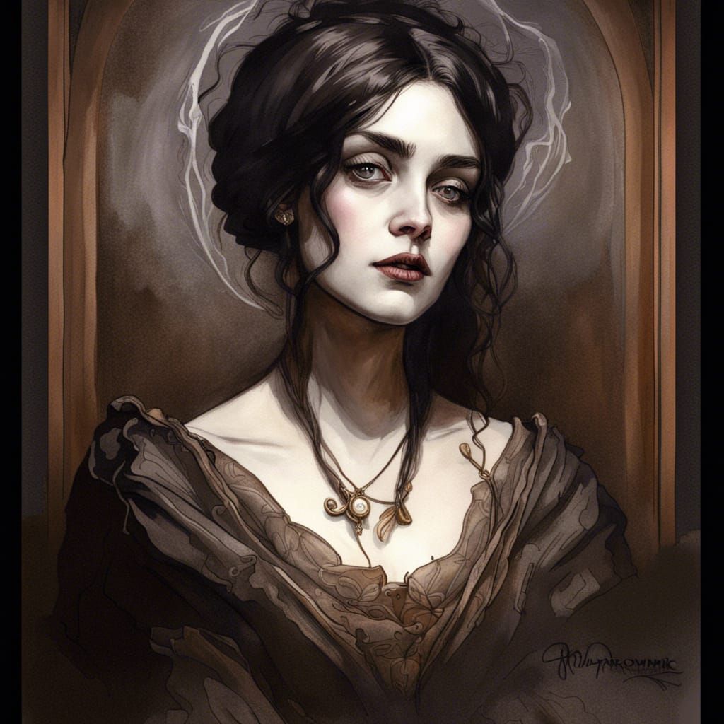 Lady Olive Fontenot of Caragalne II - AI Generated Artwork - NightCafe ...