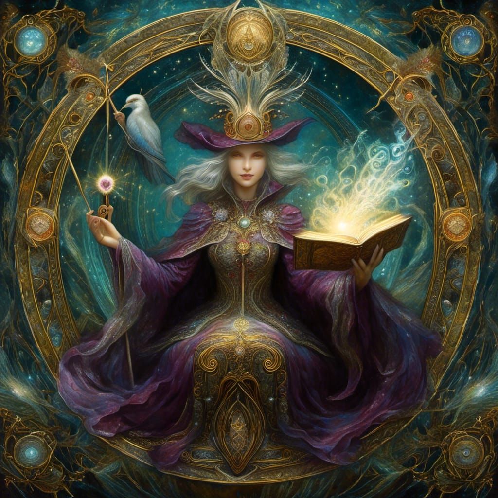 The Magician - AI Generated Artwork - NightCafe Creator