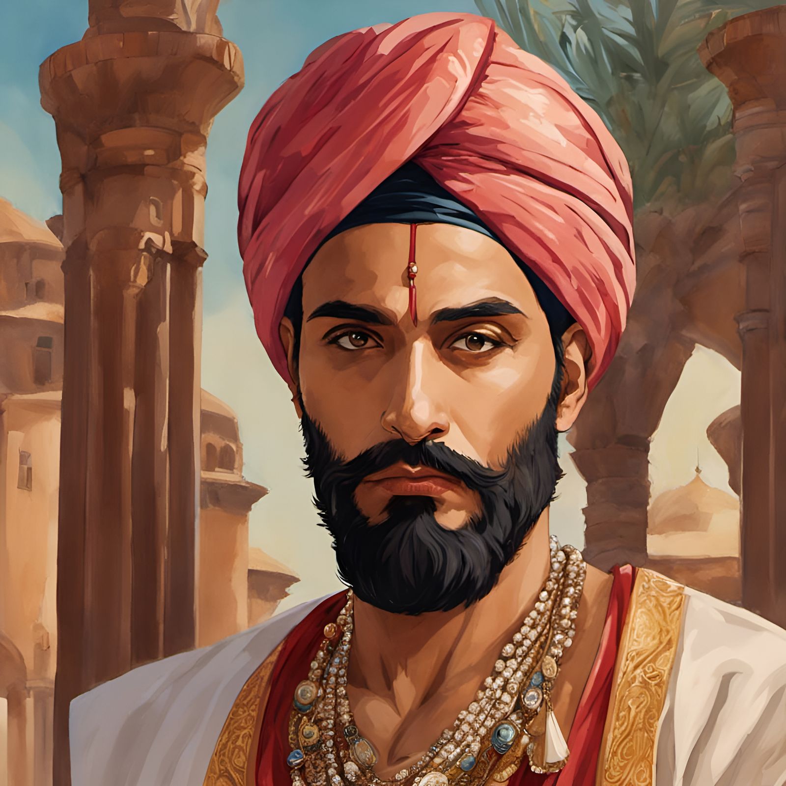 Sattar, Son of the Grand Vizier, Sakir - AI Generated Artwork ...