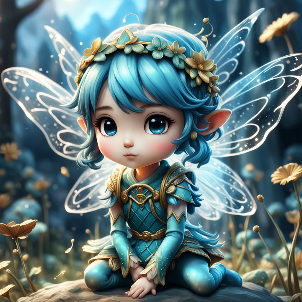 The cutest wind fairy 🧚‍♂️ - AI Generated Artwork - NightCafe Creator