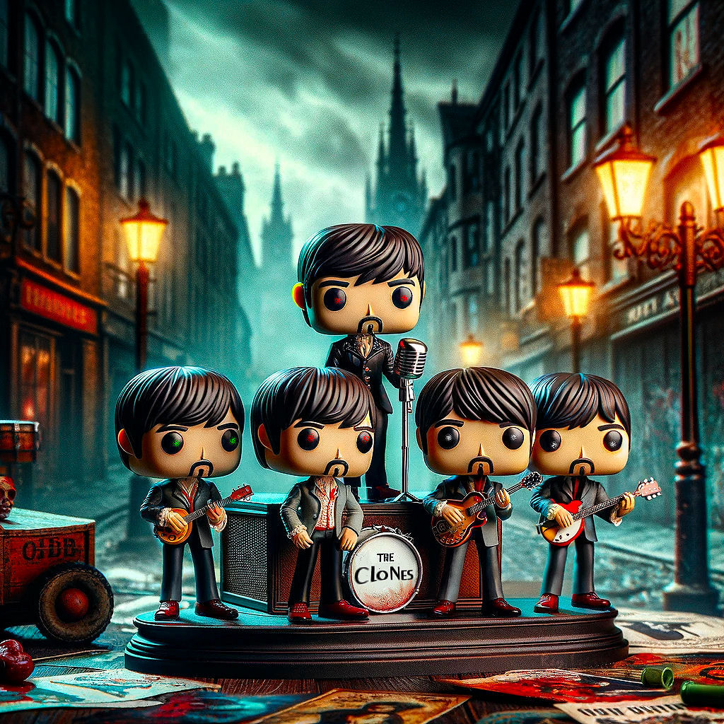 The CloNes Bobblehead Band - AI Generated Artwork - NightCafe Creator