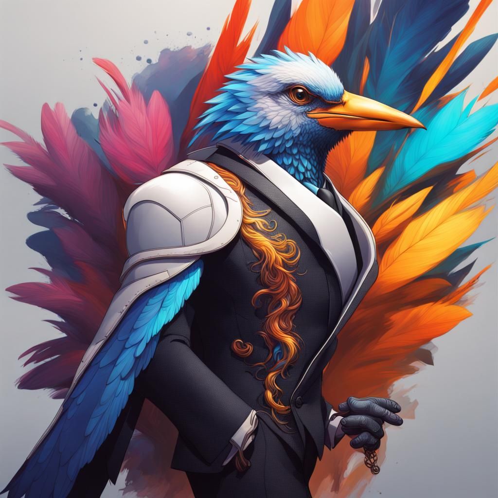 Brave Bird - User on NightCafe - NightCafe