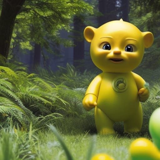 Teletubbies turn rotten - AI Generated Artwork - NightCafe Creator