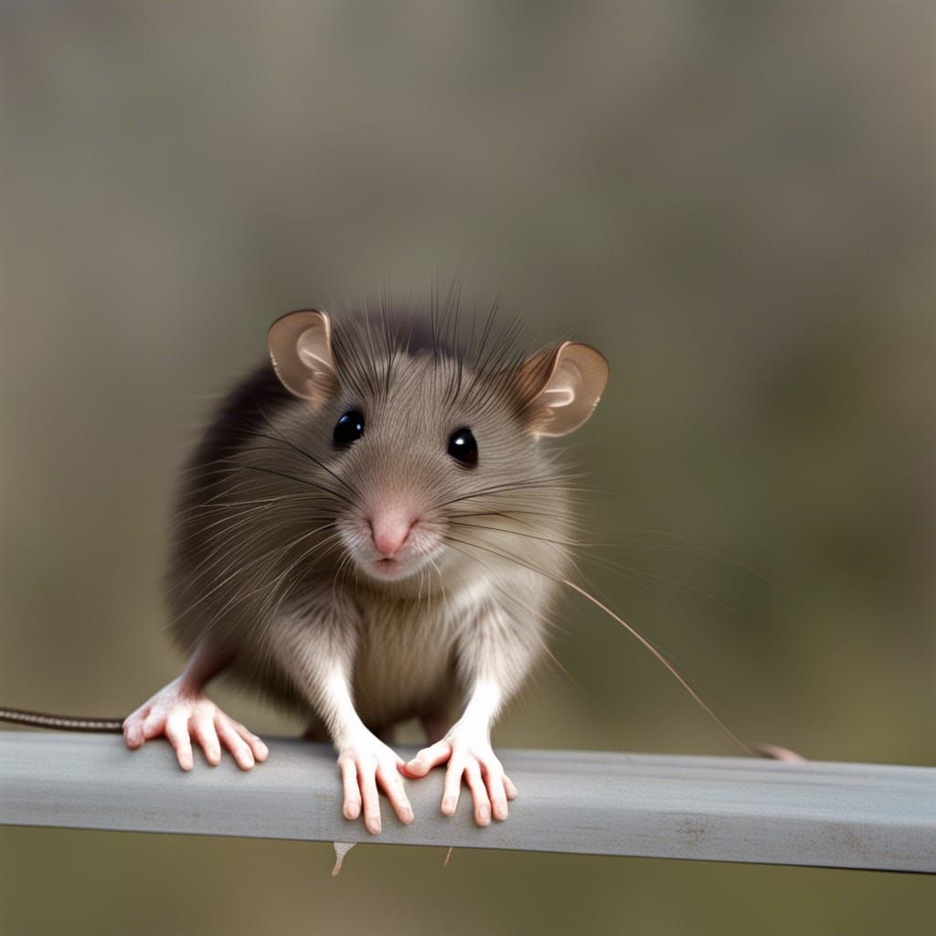 a mouse holding a crowbar - AI Generated Artwork - NightCafe Creator
