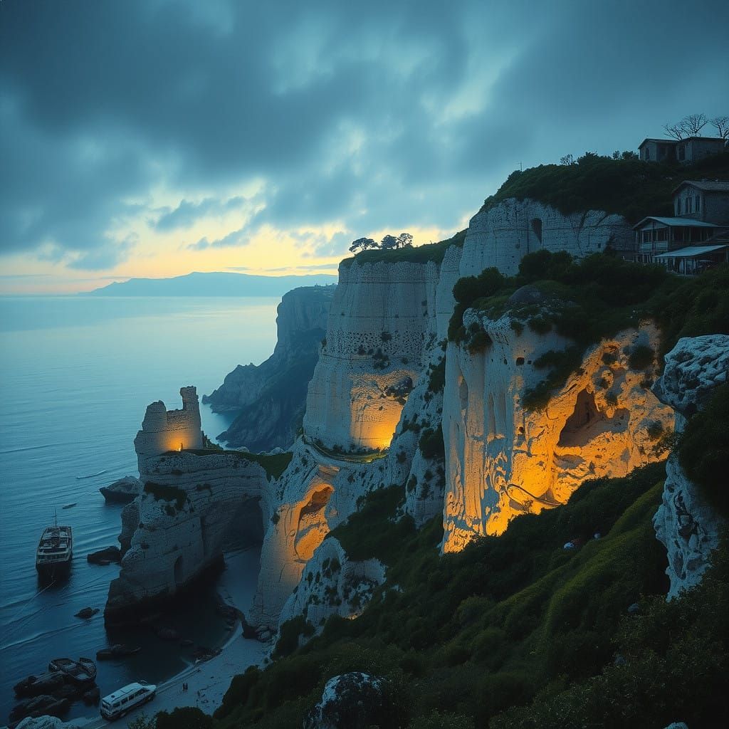 Breathtaking coast in Italy - Breathtaking coast in Italy