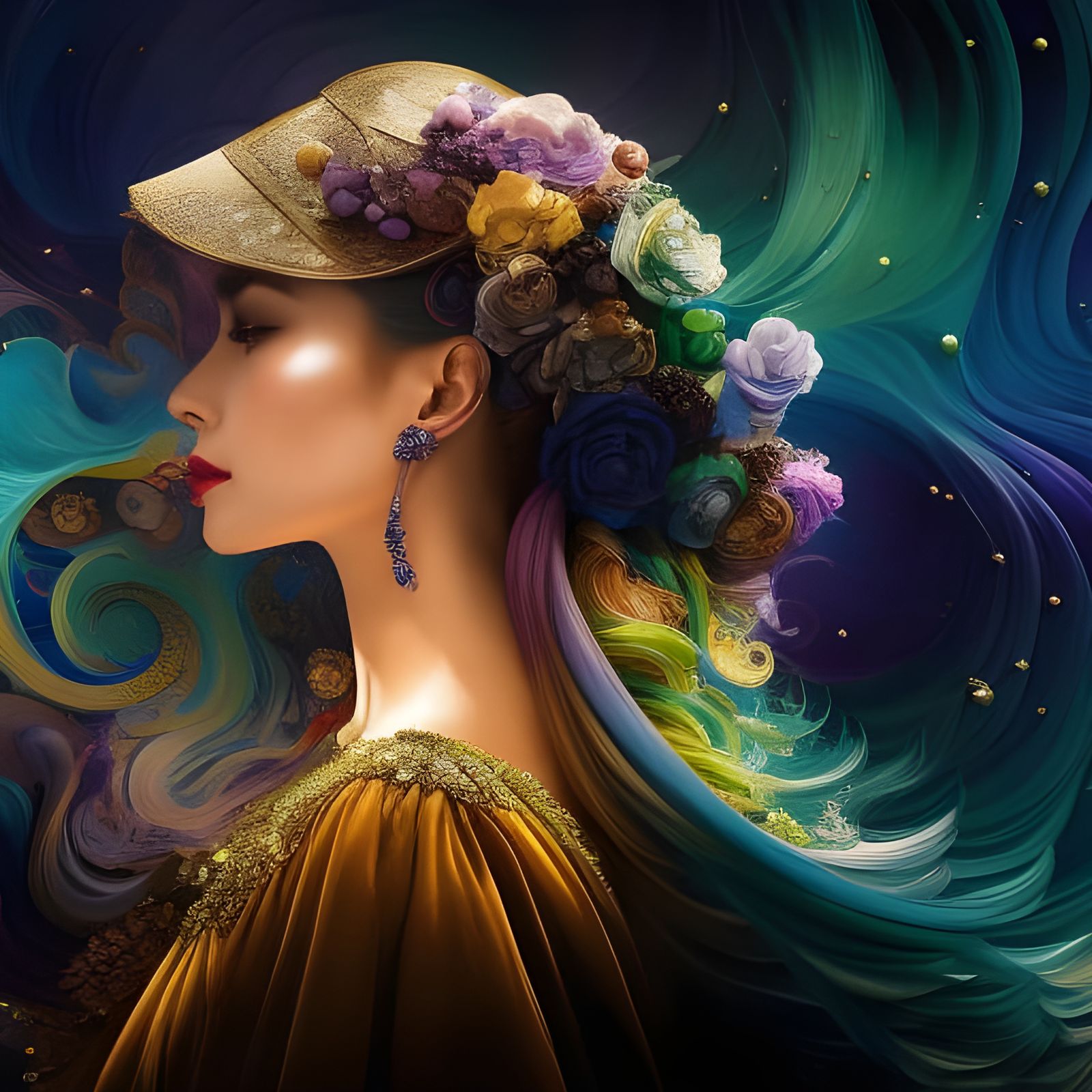 Demure in Aspect - AI Generated Artwork - NightCafe Creator