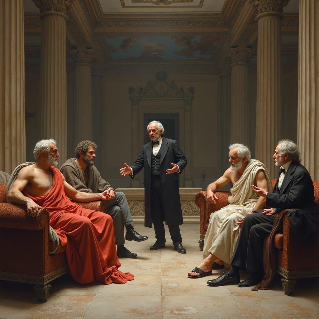 A Symposium of Plato, Socrates, Nietzsche, Friedrich Engels