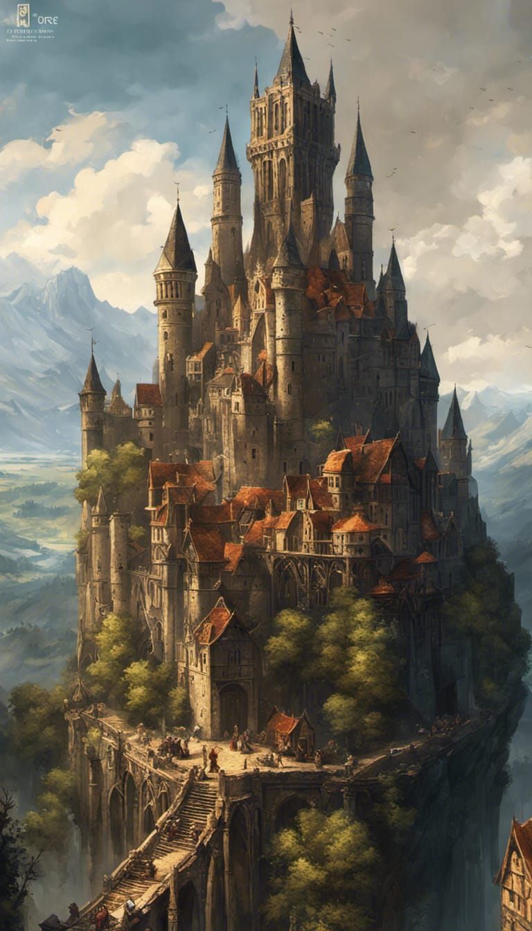 Abbey of the Black Bishop - AI Generated Artwork - NightCafe Creator