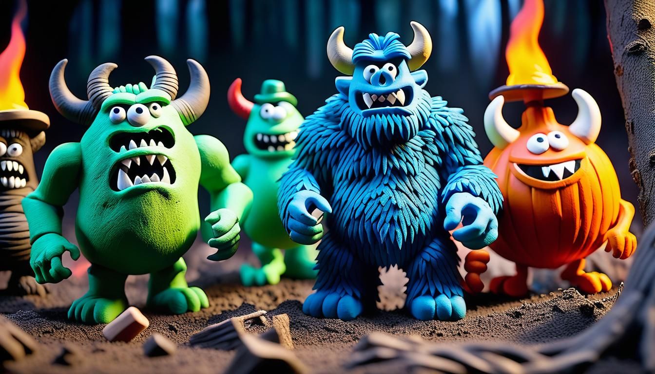 claymation practice I - AI Generated Artwork - NightCafe Creator