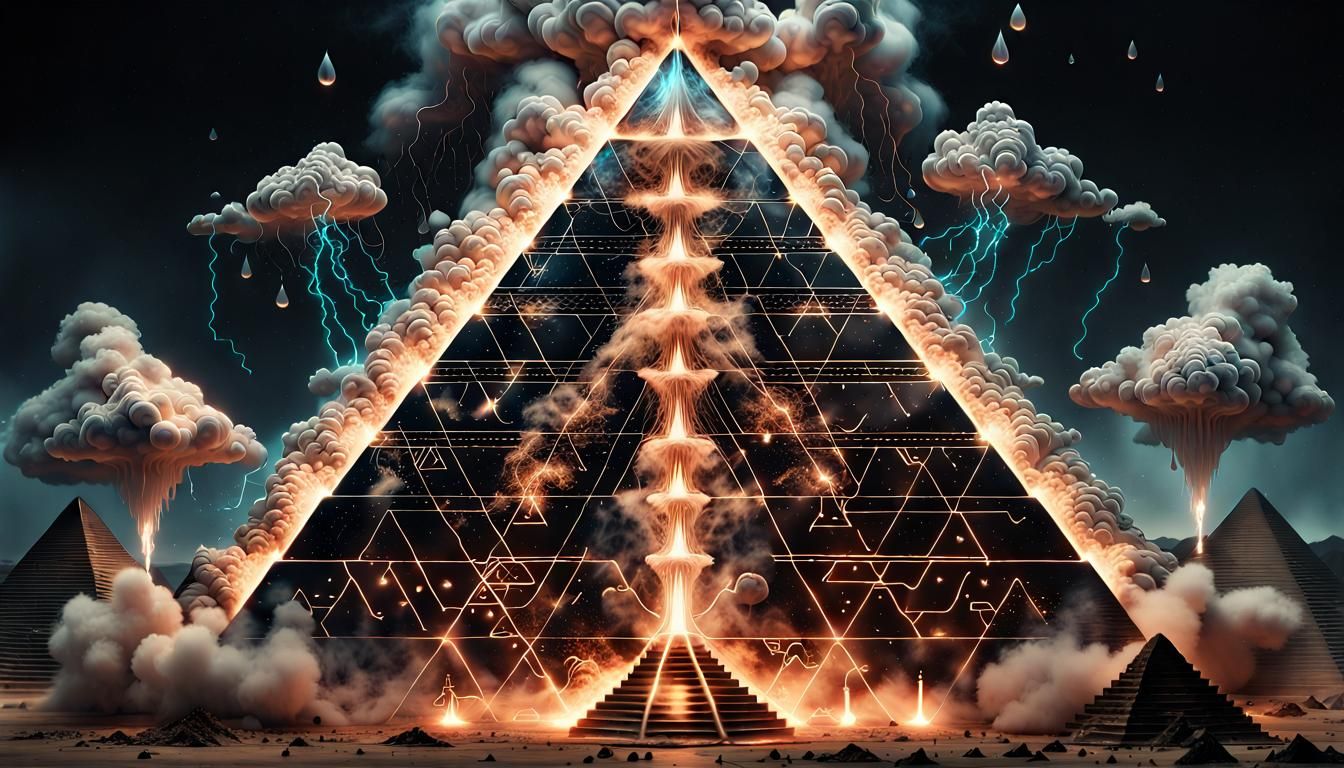 Pyramid play - AI Generated Artwork - NightCafe Creator