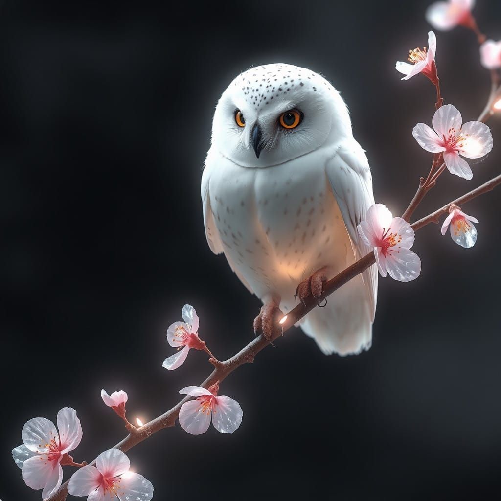 Spotted White Owl - Spotted White Owl