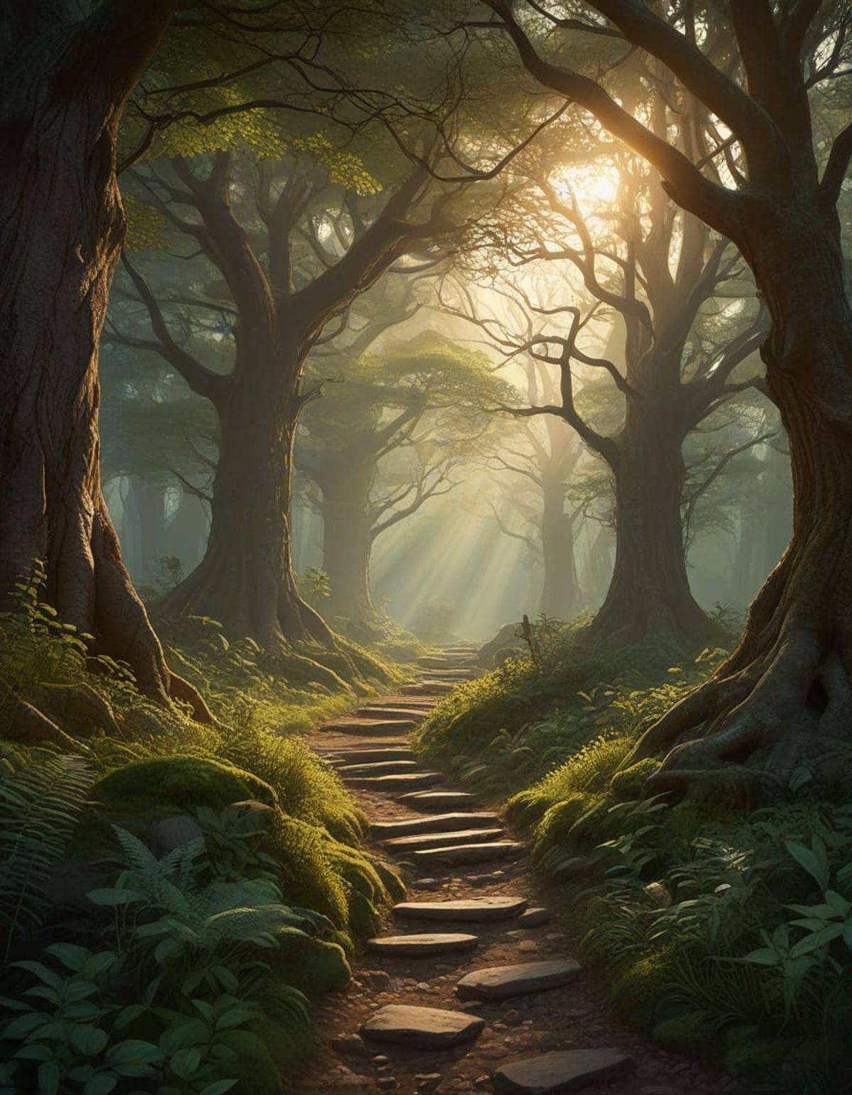 mystic path - Collection of AI Generated Art by Yve - NightCafe