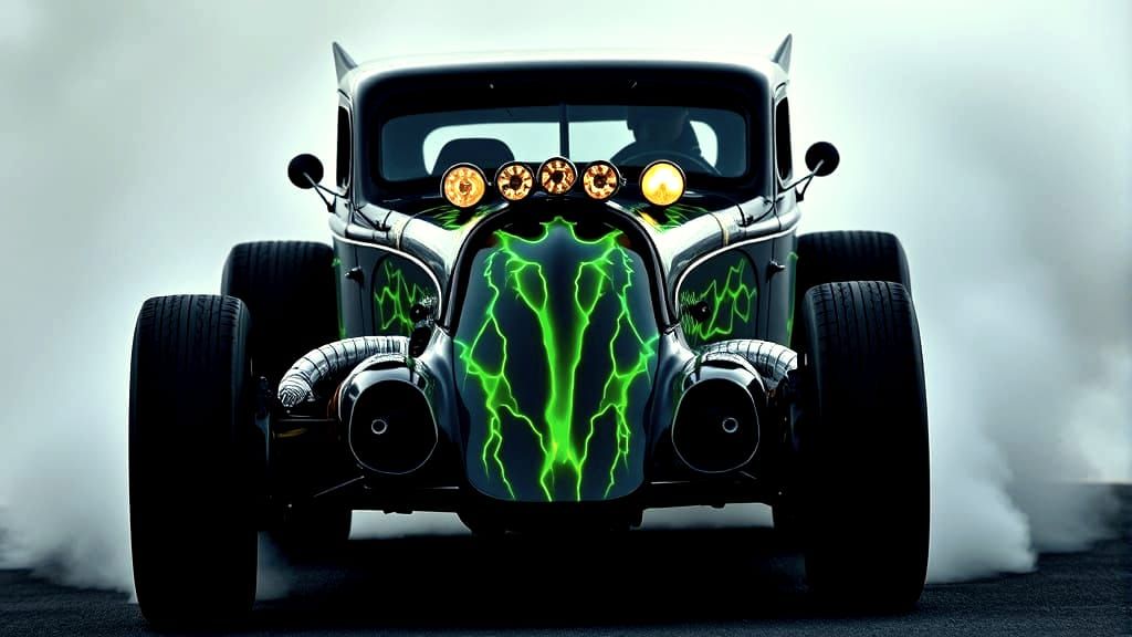 some children wanted batty wacky cars