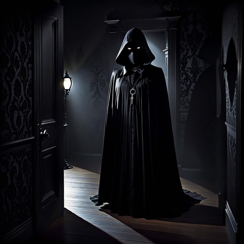 The Shadow People are always watching, grotesque, scary, disturbing ...