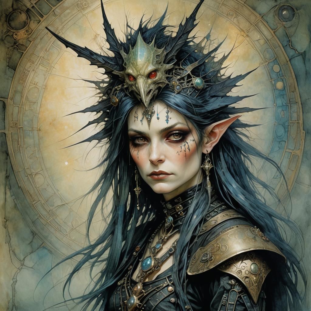 (Punk:13) Bold Gorgeous Cosmic Witch, Susan Seddon Boulet, Brian Froud ...