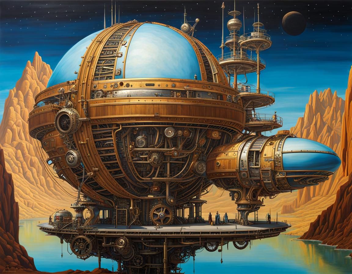 Alien Island - AI Generated Artwork - NightCafe Creator